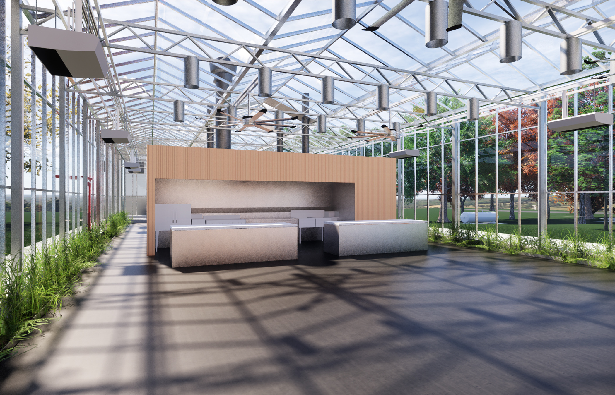 Granor Greenhouse - Wheeler Kearns Architects