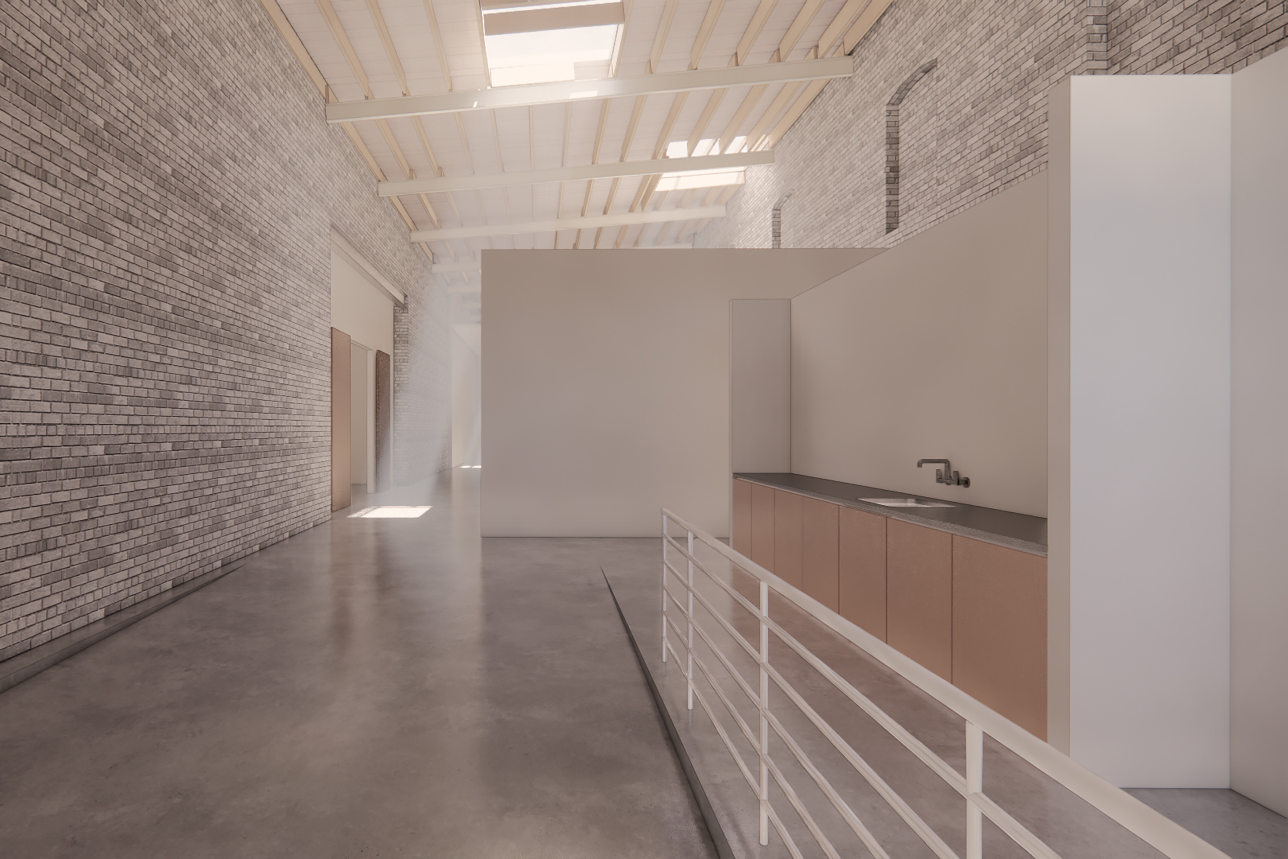 Richard Gray Gallery Warehouse Expansion - Wheeler Kearns Architects