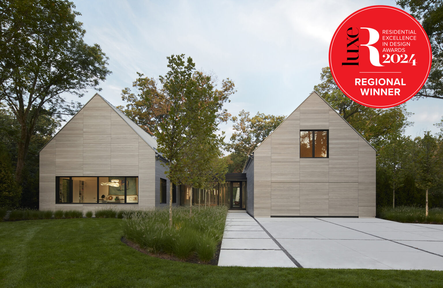 Two Gables wins LUXE Residential Excellence in Design Award! - Wheeler ...