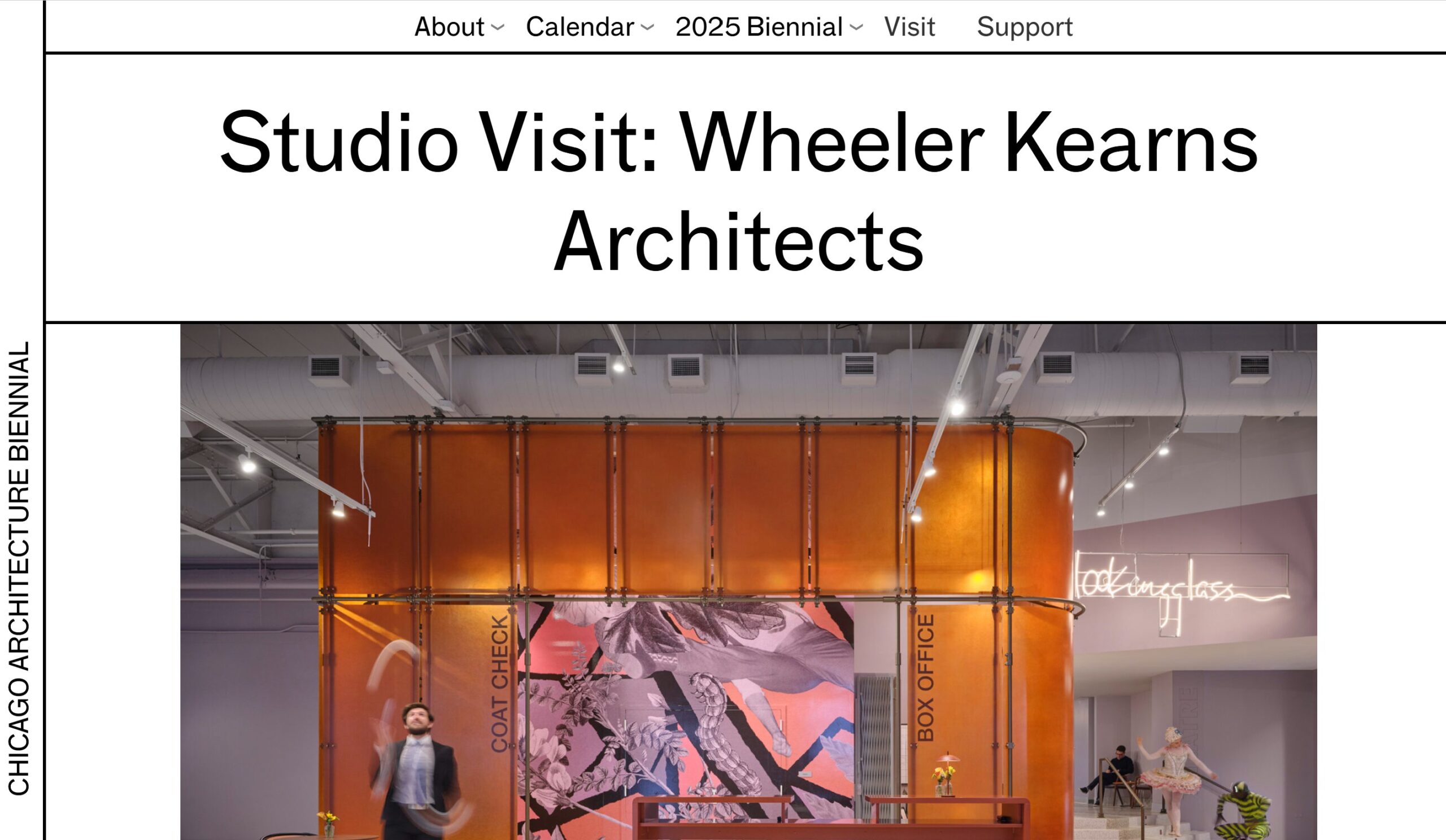 Chicago Architecture Biennial Studio Visit - Wheeler Kearns Architects